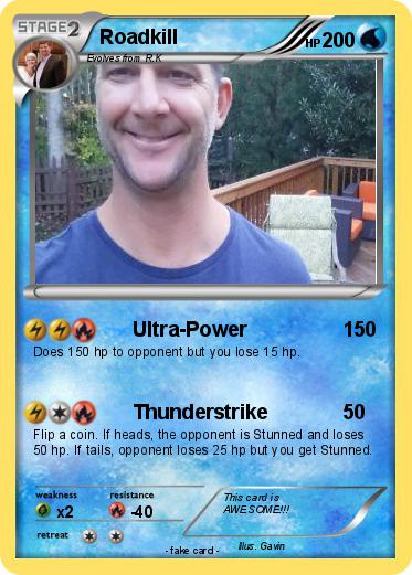 Pokémon Roadkill 6 6 - Ultra-Power - My Pokemon Card