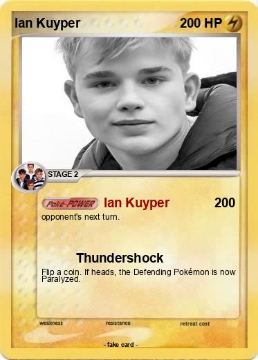 Pokémon Ian Kuyper - Ian Kuyper - My Pokemon Card