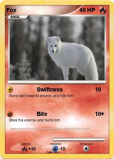 Pokémon Fox 1007 1007 - Swiftness - My Pokemon Card