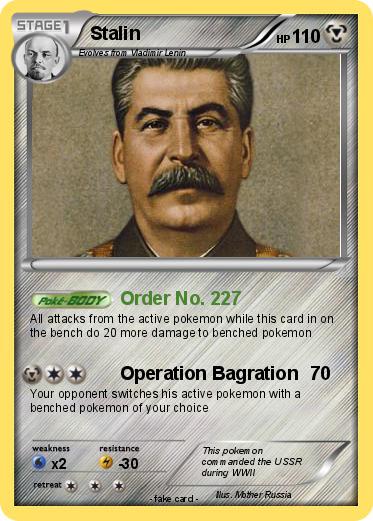 Pokémon Stalin 65 65 - Order No. 227 - My Pokemon Card