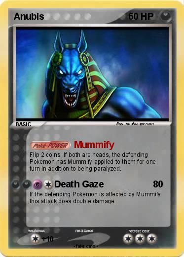 Pokémon Anubis 143 143 - Mummify - My Pokemon Card