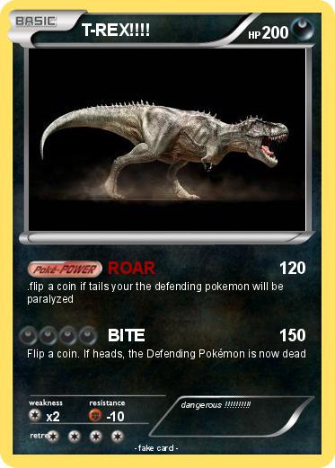 Pokémon T REX 765 765 - ROAR - My Pokemon Card