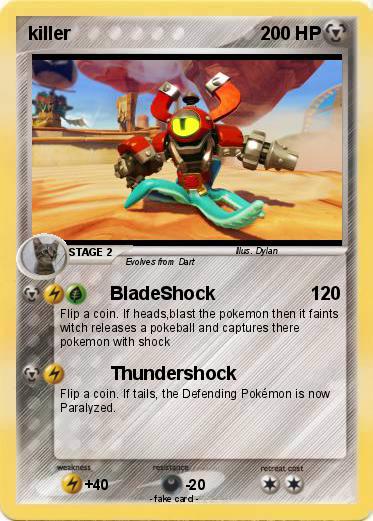 Pokémon killer 2938 2938 - BladeShock - My Pokemon Card
