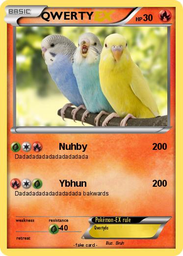 Pokémon QWERTY 41 41 - Nuhby - My Pokemon Card