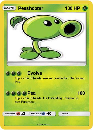 Pokémon Peashooter 655 655 - Evolve - My Pokemon Card