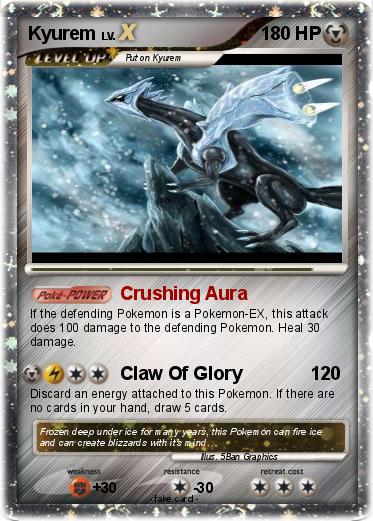 Pokémon Kyurem 5085 5085 - Crushing Aura - My Pokemon Card