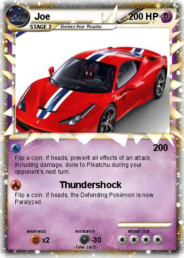 Pokémon Joe 585 585 - Thundershock - My Pokemon Card