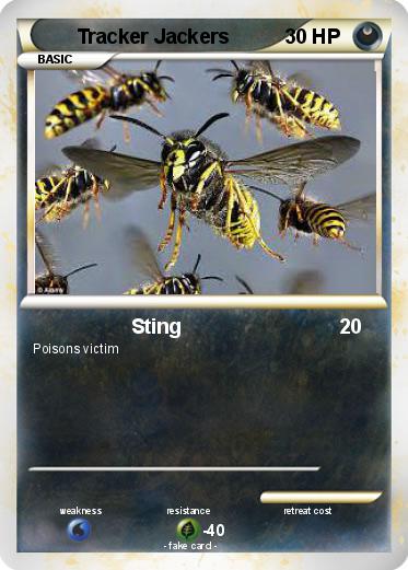 Pokémon Tracker Jackers - Sting - My Pokemon Card