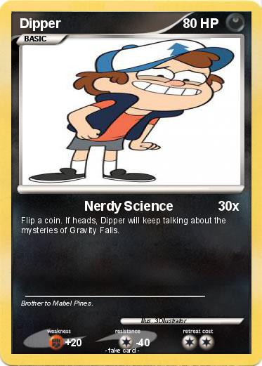 Pokémon Dipper 174 174 - Nerdy Science - My Pokemon Card