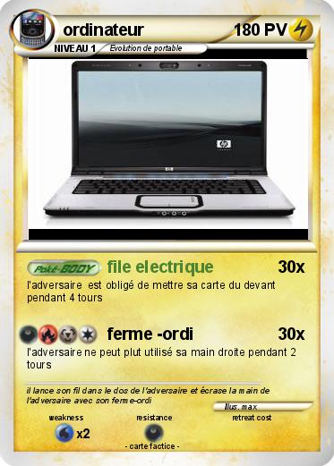 Pokémon ordinateur 48 48 - file electrique - Ma carte Pokémon