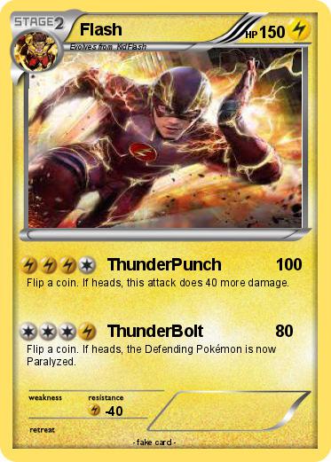 Pokémon Flash 552 552 - ThunderPunch - My Pokemon Card