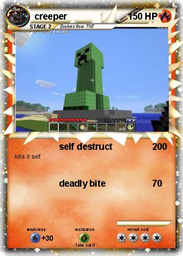 Pokémon creeper 3898 3898 - self destruct - My Pokemon Card