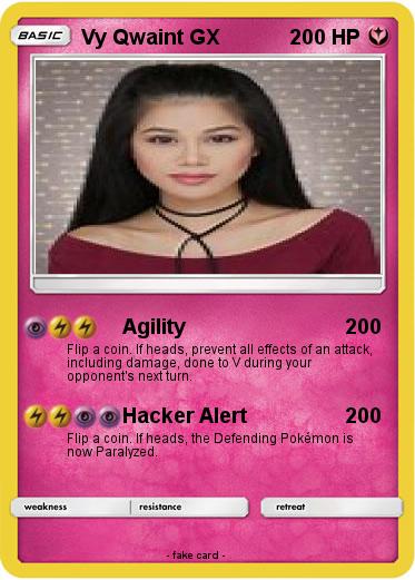 Pokémon Vy Qwaint GX - Agility - My Pokemon Card