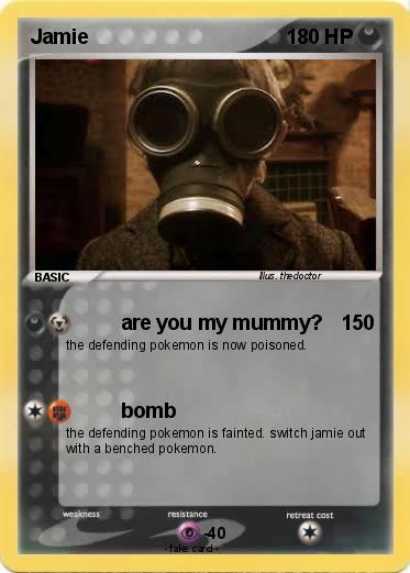 Pokémon Jamie 121 121 - are you my mummy? - My Pokemon Card