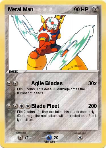 Pokémon Metal Man 81 81 - Agile Blades - My Pokemon Card