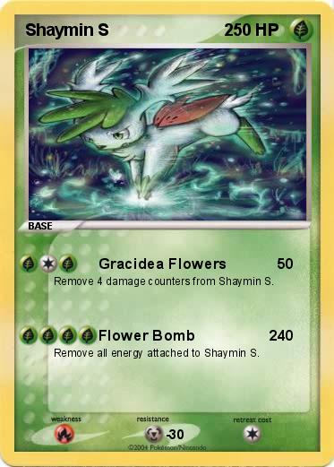 Pokémon Shaymin S 2 2 - Gracidea Flowers - My Pokemon Card