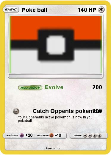 Pokémon Poke ball 196 196 - Evolve - My Pokemon Card
