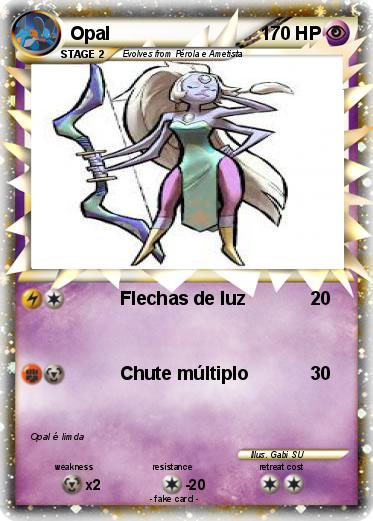 Pokémon Opal 22 22 - Flechas de luz - My Pokemon Card
