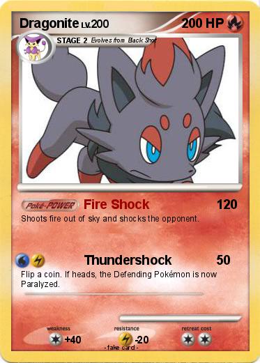 Pokémon Dragonite 837 837 - Fire Shock - My Pokemon Card