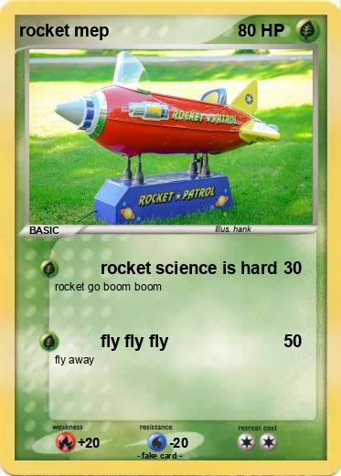 Pokémon rocket mep - rocket science is hard - My Pokemon Card