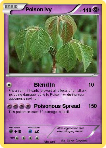 Pokémon Poison Ivy 59 59 - Blend In - My Pokemon Card