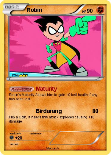 Pokémon Robin 844 844 - Maturity - My Pokemon Card