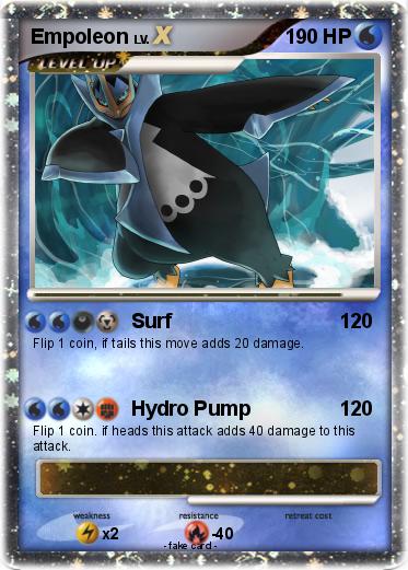 Pokémon Empoleon 788 788 - Surf - My Pokemon Card