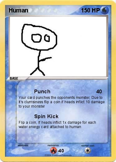 Pokémon Human 3 3 - Punch - My Pokemon Card