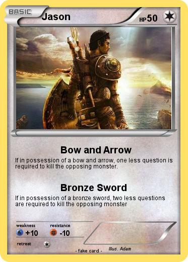 Pokémon Jason 1658 1658 - Bow and Arrow - My Pokemon Card