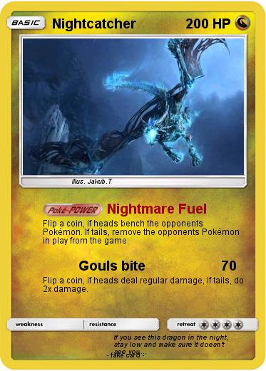 Pokémon Nightcatcher - Nightmare Fuel - My Pokemon Card
