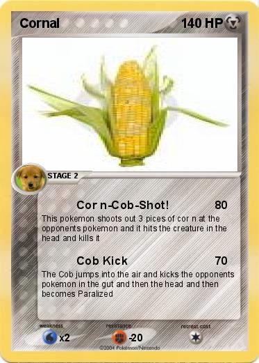 Pokémon Cornal - Cor n-Cob-Shot! - My Pokemon Card