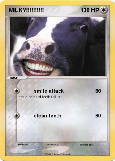 Pokémon MILKY 1 1 - smile attack - My Pokemon Card