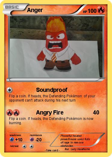 Pokémon Anger 70 70 - Soundproof - My Pokemon Card