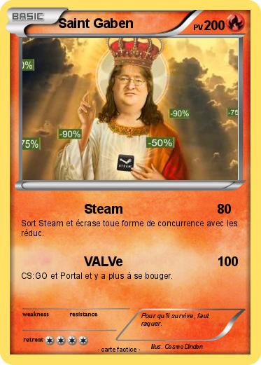 Pokémon Saint Gaben - Steam - Ma carte Pokémon