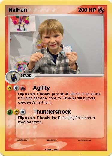 Pokémon Nathan 1108 1108 - Agility - My Pokemon Card