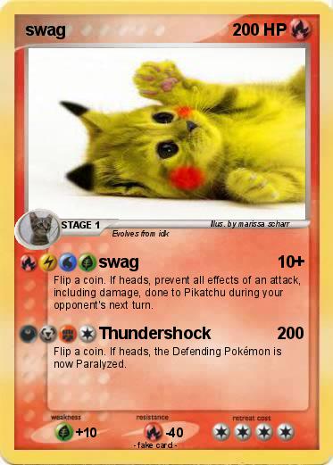 Pokémon swag 186 186 - swag - My Pokemon Card