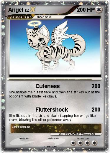 Pokémon Angel 602 602 - Cuteness - My Pokemon Card
