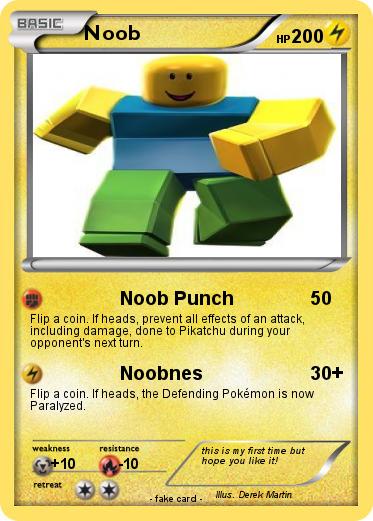 Pokémon Noob 1119 1119 - Noob Punch - My Pokemon Card