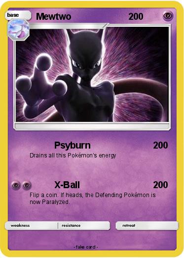 Pokémon Mewtwo 9502 9502 - Psyburn - Ma carte Pokémon