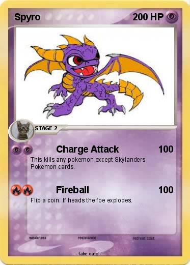 Pokémon Spyro 740 740 - Charge Attack - My Pokemon Card