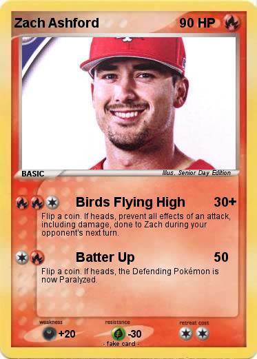 Pokémon Zach Ashford - Birds Flying High - My Pokemon Card