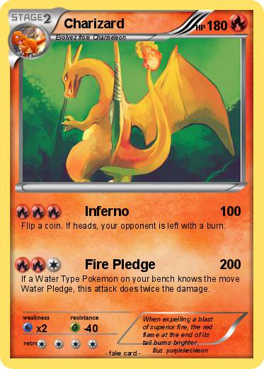 Pokémon Charizard 4408 4408 - Inferno - My Pokemon Card