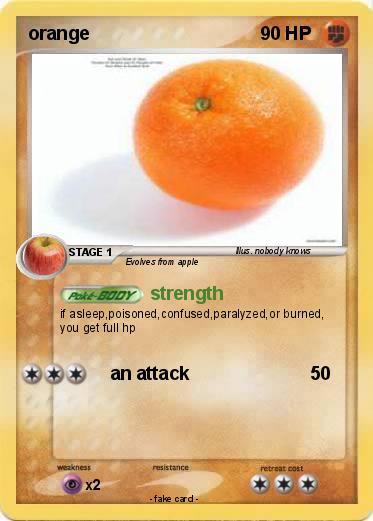 Pokémon orange 597 597 - strength - My Pokemon Card