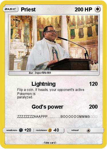 Pokémon Priest 28 28 - Lightning - My Pokemon Card