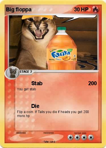 Pokémon Big floppa 7 7 - Stab - My Pokemon Card
