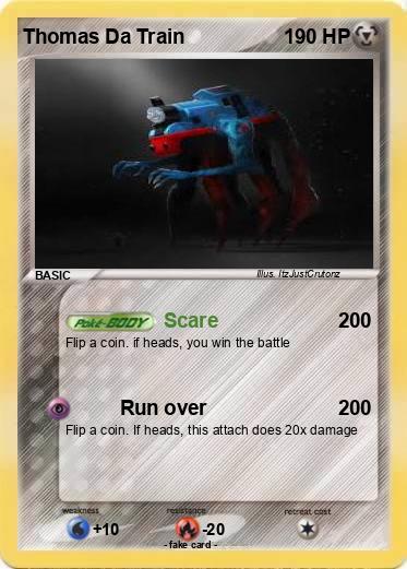 Pokémon Thomas Da Train 1 1 - Scare - My Pokemon Card