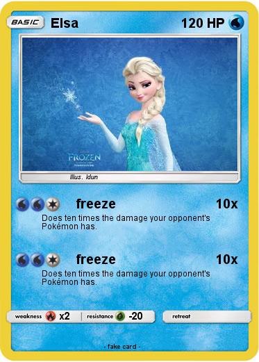 Pokémon Elsa 913 913 - freeze - My Pokemon Card