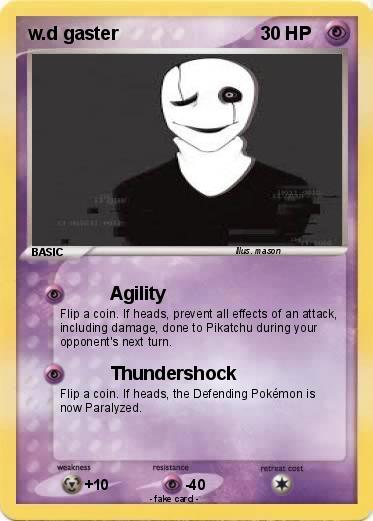 Pokémon w d gaster 65 65 - Agility - My Pokemon Card