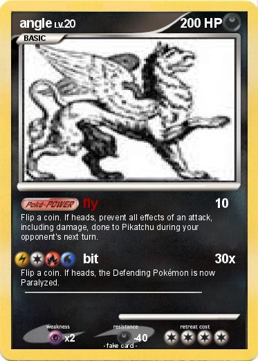 Pokémon angle 42 42 - fly - My Pokemon Card