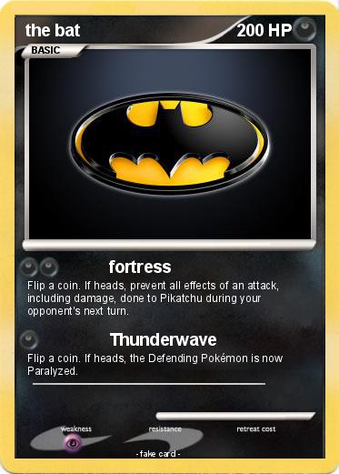 Pokémon the bat 4 4 - fortress - My Pokemon Card